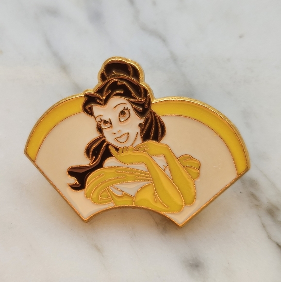 Disney | Jewelry | Belle From Beauty And The Beast Disney Pin | Poshmark